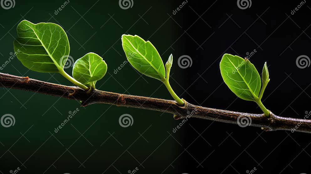 Node plant stem stock illustration. Illustration of cambium - 361463376