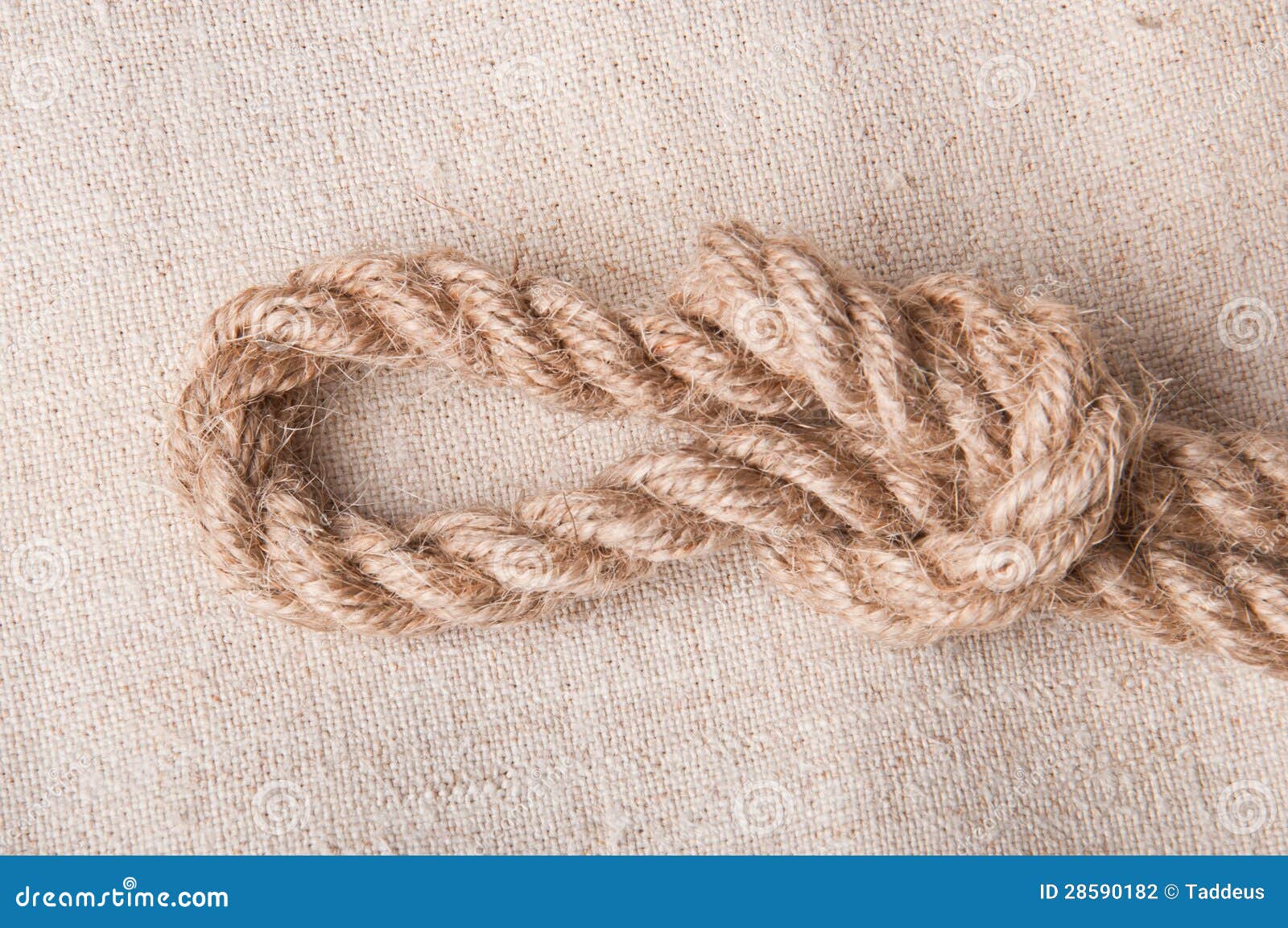 Node from the rope stock photo. Image of fiber, lasso - 28590182