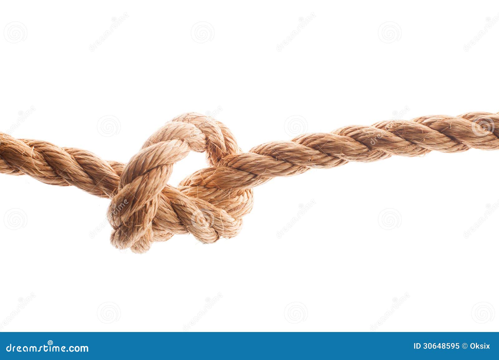 Node on the rope stock image. Image of security, cord - 30648595