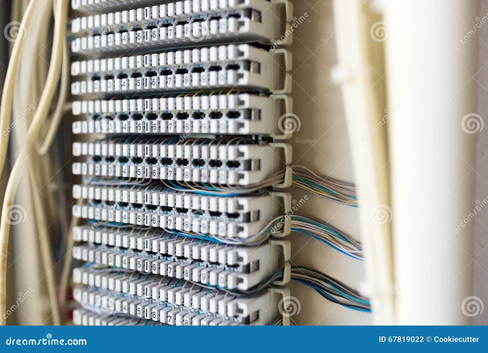 Node Telephone Old Technology in Soft Light Stock Photo - Image of ...