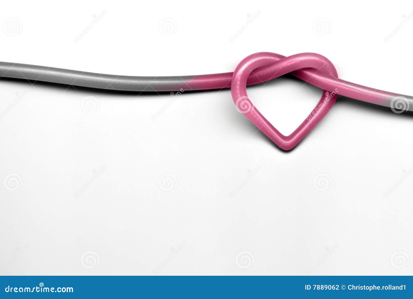 Nodo del cuore illustrazione di stock. Illustrazione di elemento - 7889062