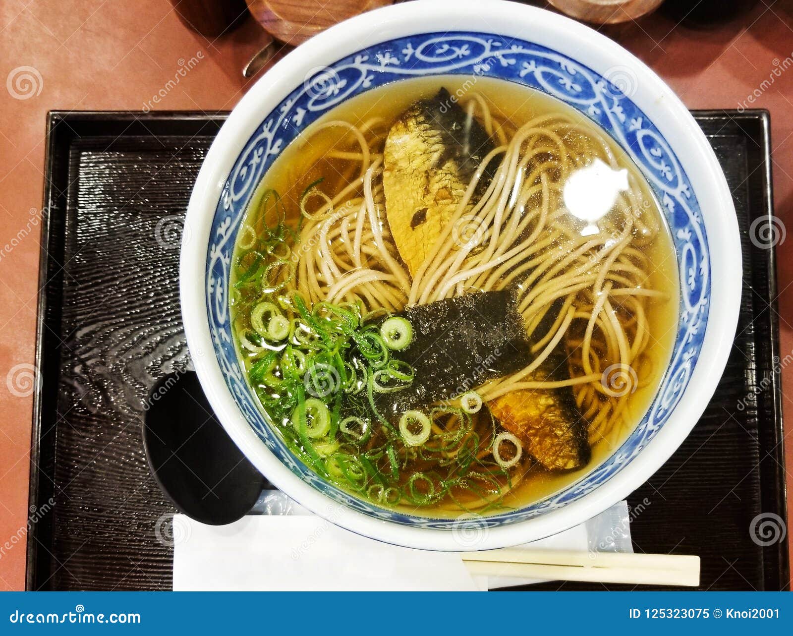 Nodule with soup stock image. Image of nodule, food - 125323075