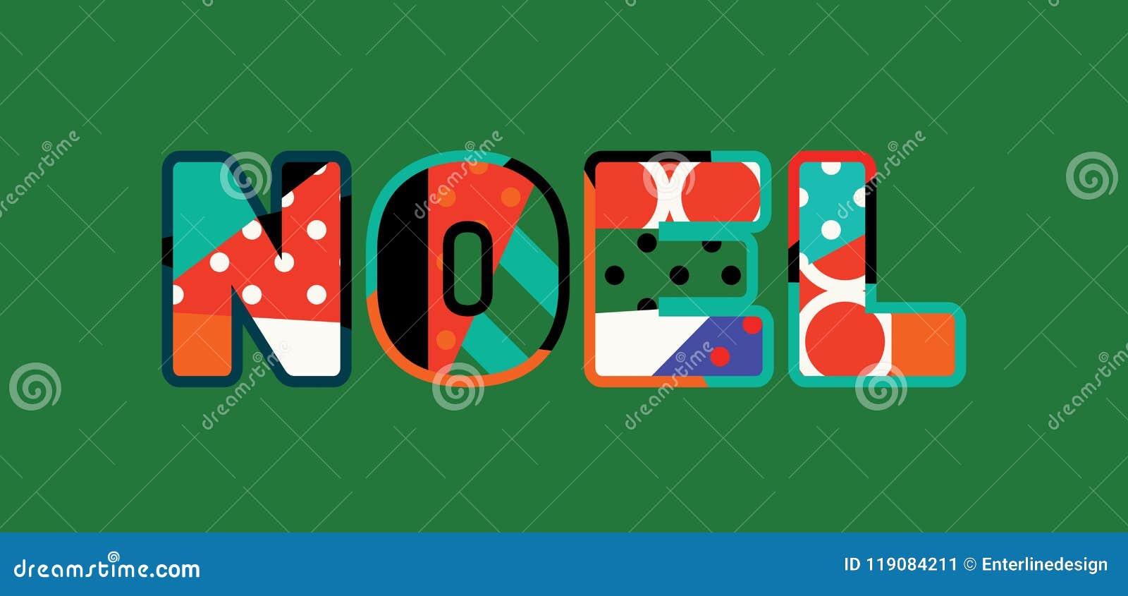 Noel Concept Word Art Illustration Ilustración del Vector - Ilustración ...