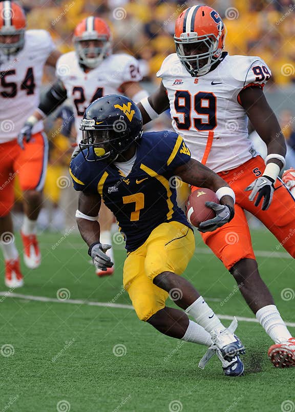 Noel Devine - WVU Running Back Editorial Stock Photo - Image of west ...