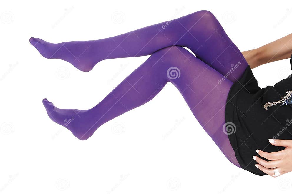 Nogi w rajstopy. obraz stock. Obraz złożonej z wspaniały - 34334033