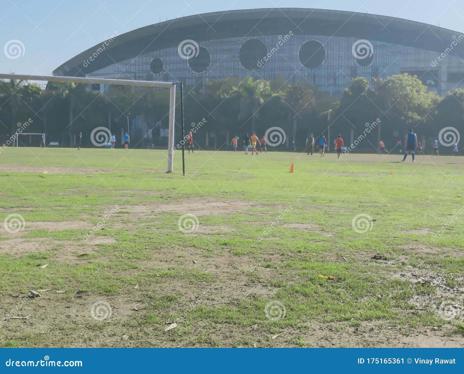 Noida Stadium Uttar Pradesh India Stock Image - Image of india, pradesh ...
