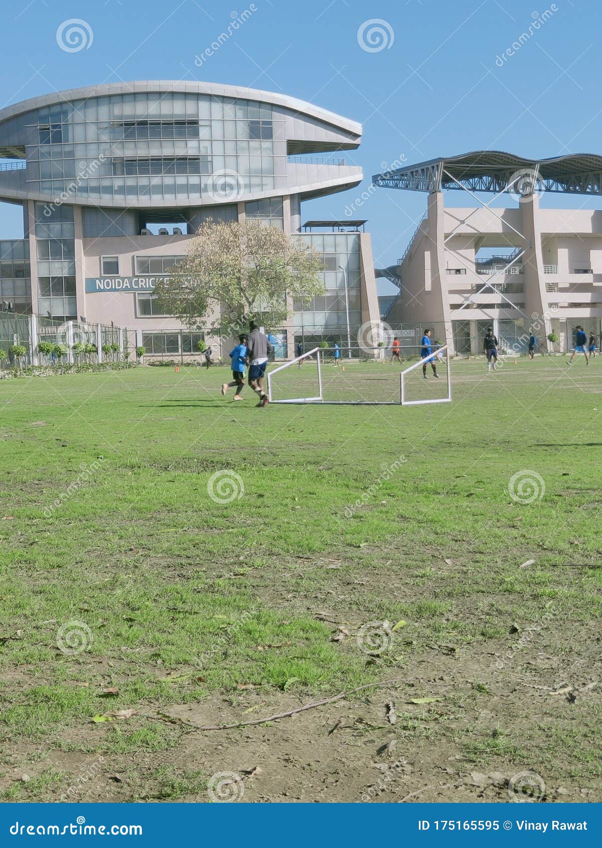 Noida Stadium Uttar Pradesh India Editorial Image - Image of pradesh ...