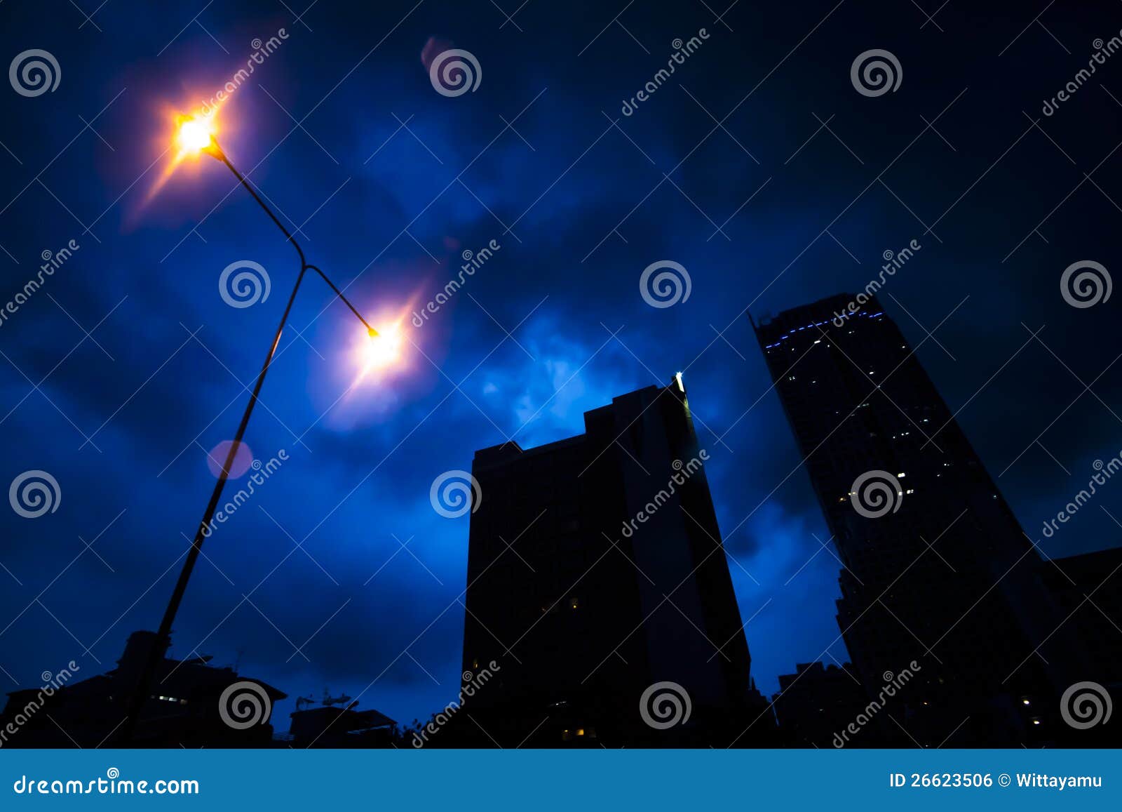 Noir building stock photo. Image of industry, landscape - 26623506