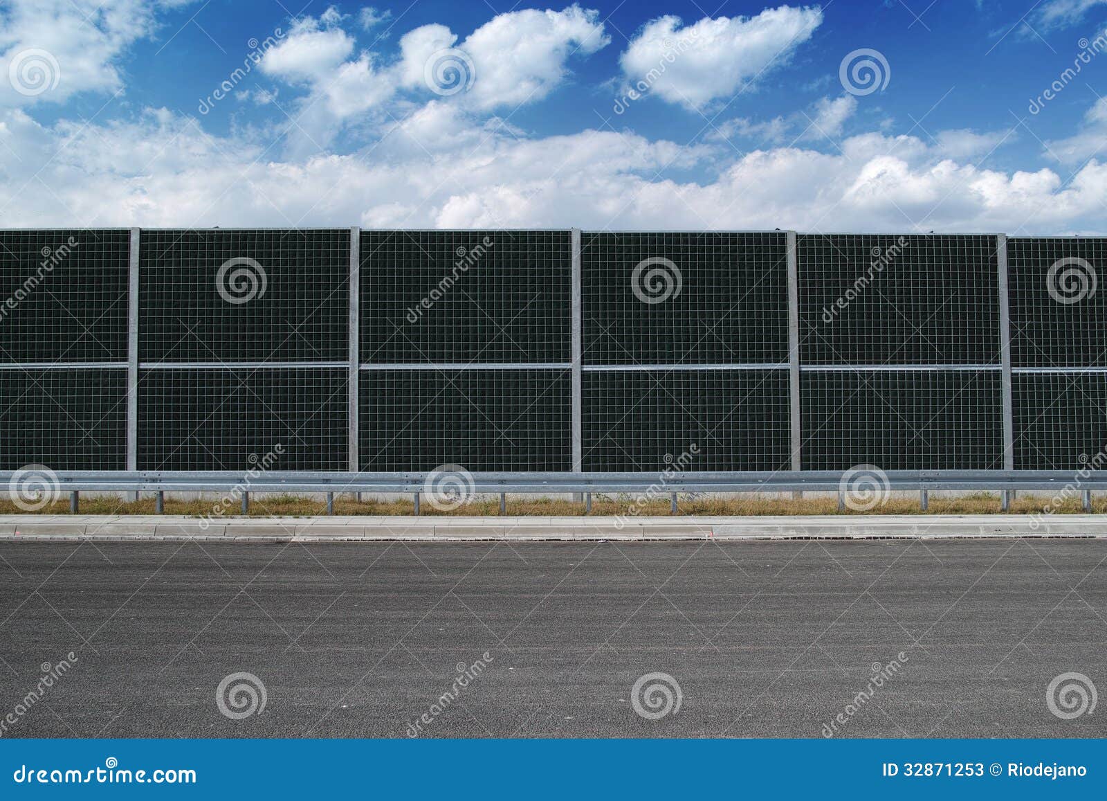 Noise barrier stock image. Image of health, lane, europe - 32871253