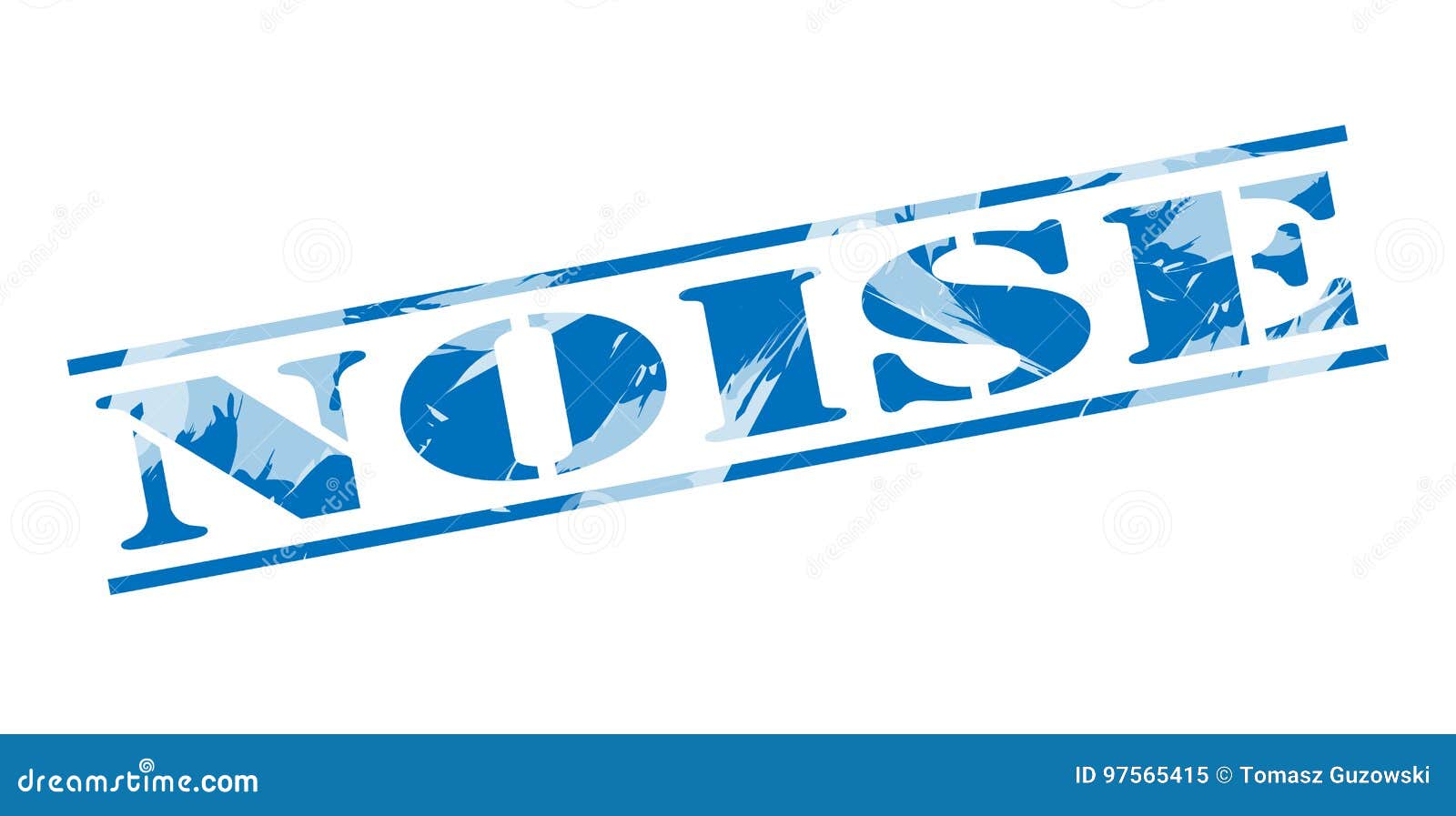 Noise blue stamp stock illustration. Illustration of sign - 97565415