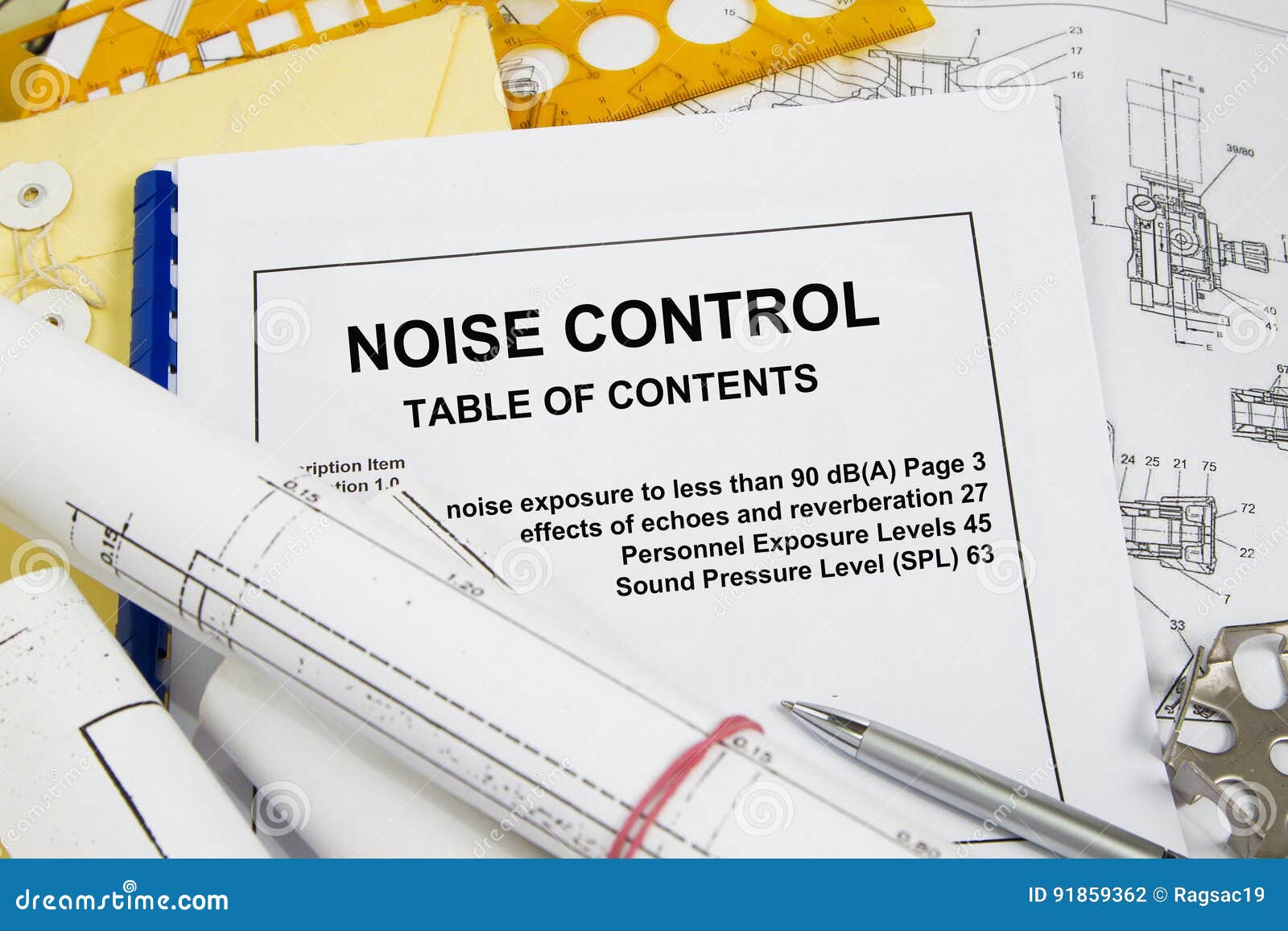 Noise Control Mind Map, Concept For Presentations And Reports Royalty ...