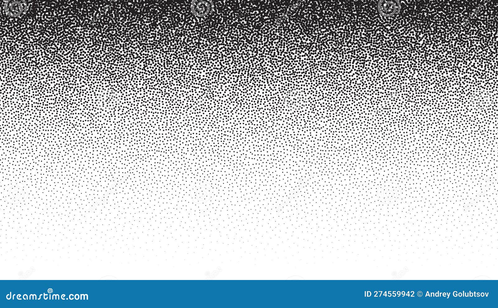 Noise Dot Grain Background, Pointillism Dots Gradient Or Dotwork ...