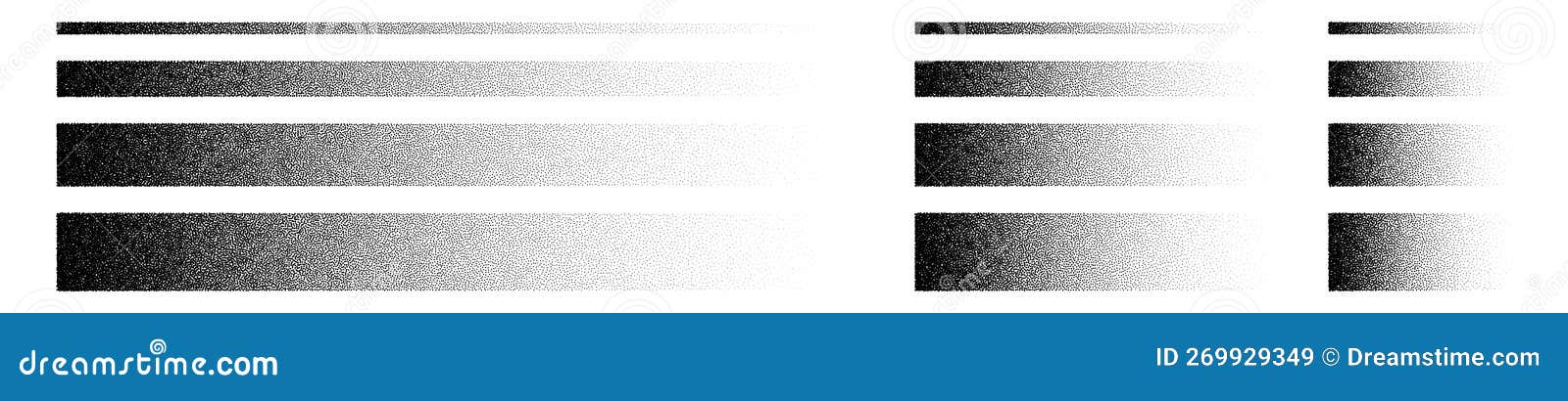 Noise Grain Dots Gradient Or Dotwork Pattern, Vector Lines. Grain Noise ...