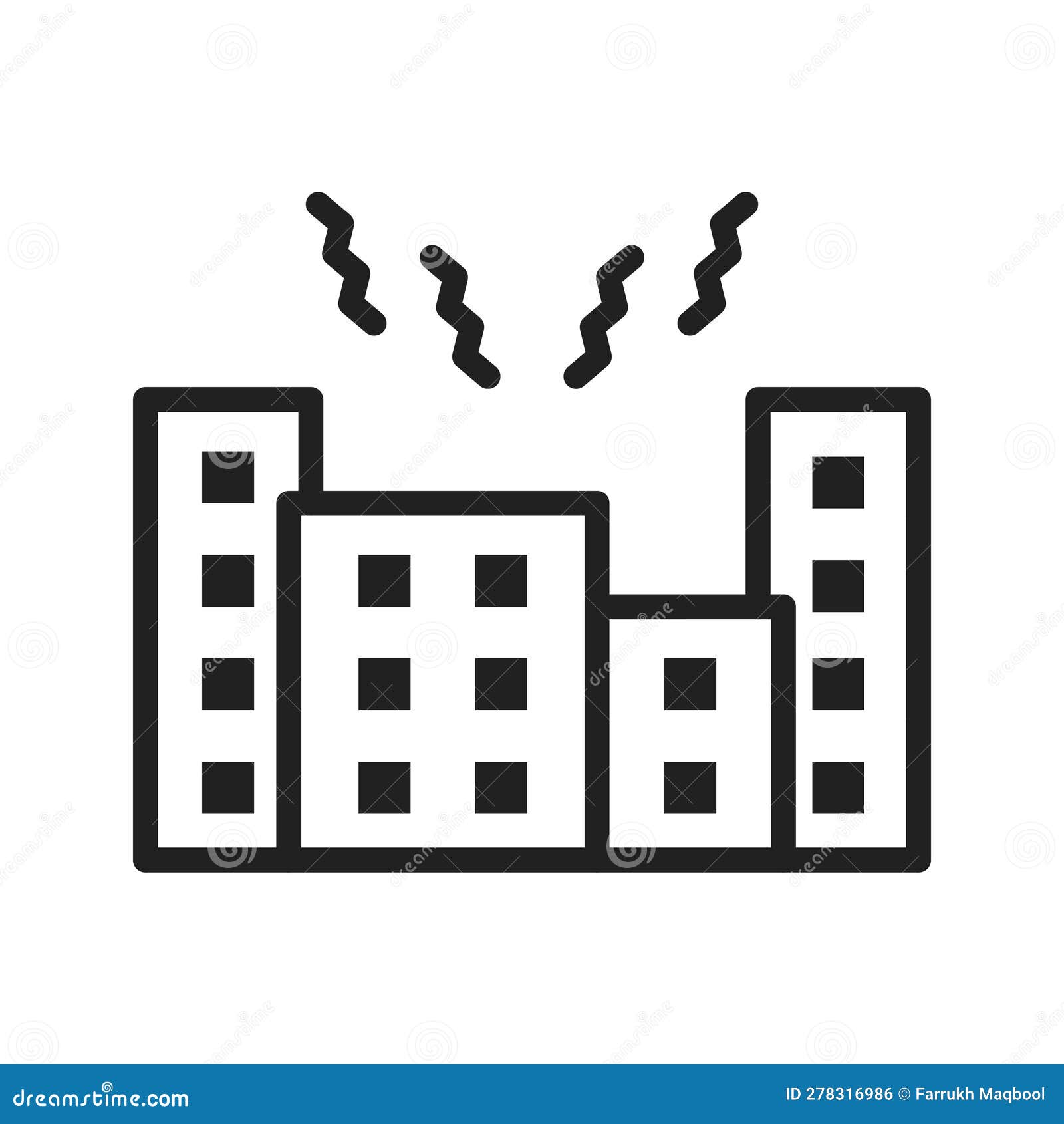 Noise icon vector image. stock vector. Illustration of symbol - 278316986