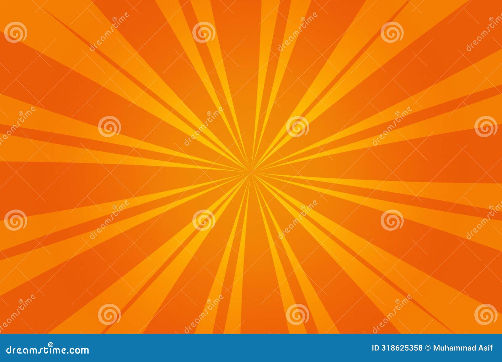 Noise Orange Background with Sun Burst Effect Stock Photo - Image of ...