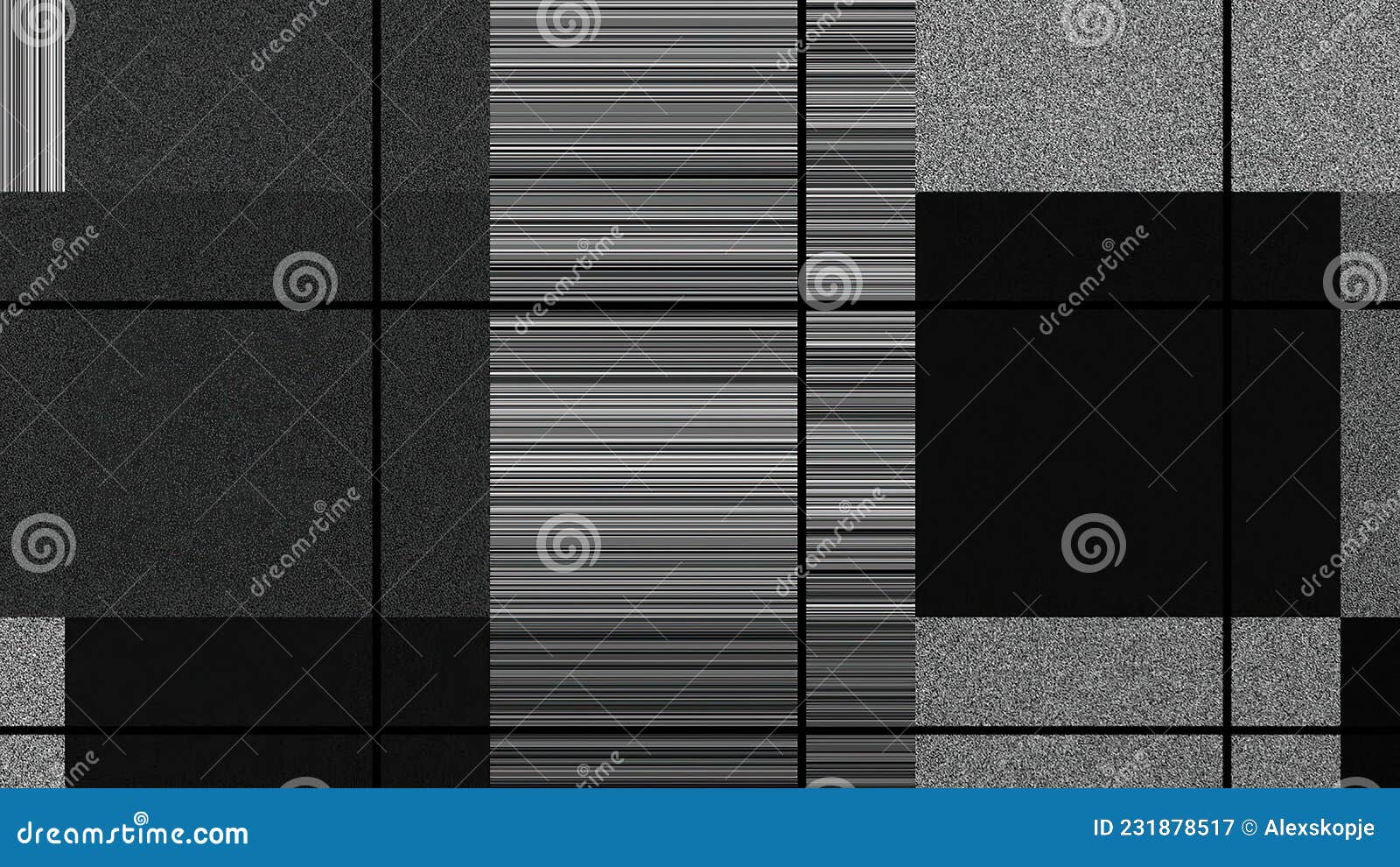 Noise and Pixels Grid Concept Stock Illustration - Illustration of ...