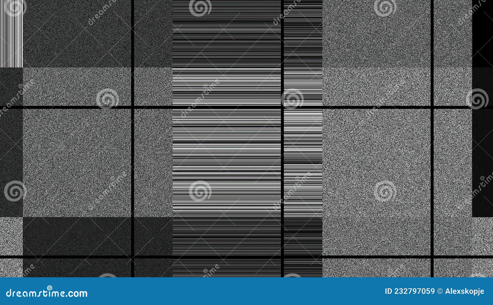 Noise and Pixels Grid Concept Stock Illustration - Illustration of ...