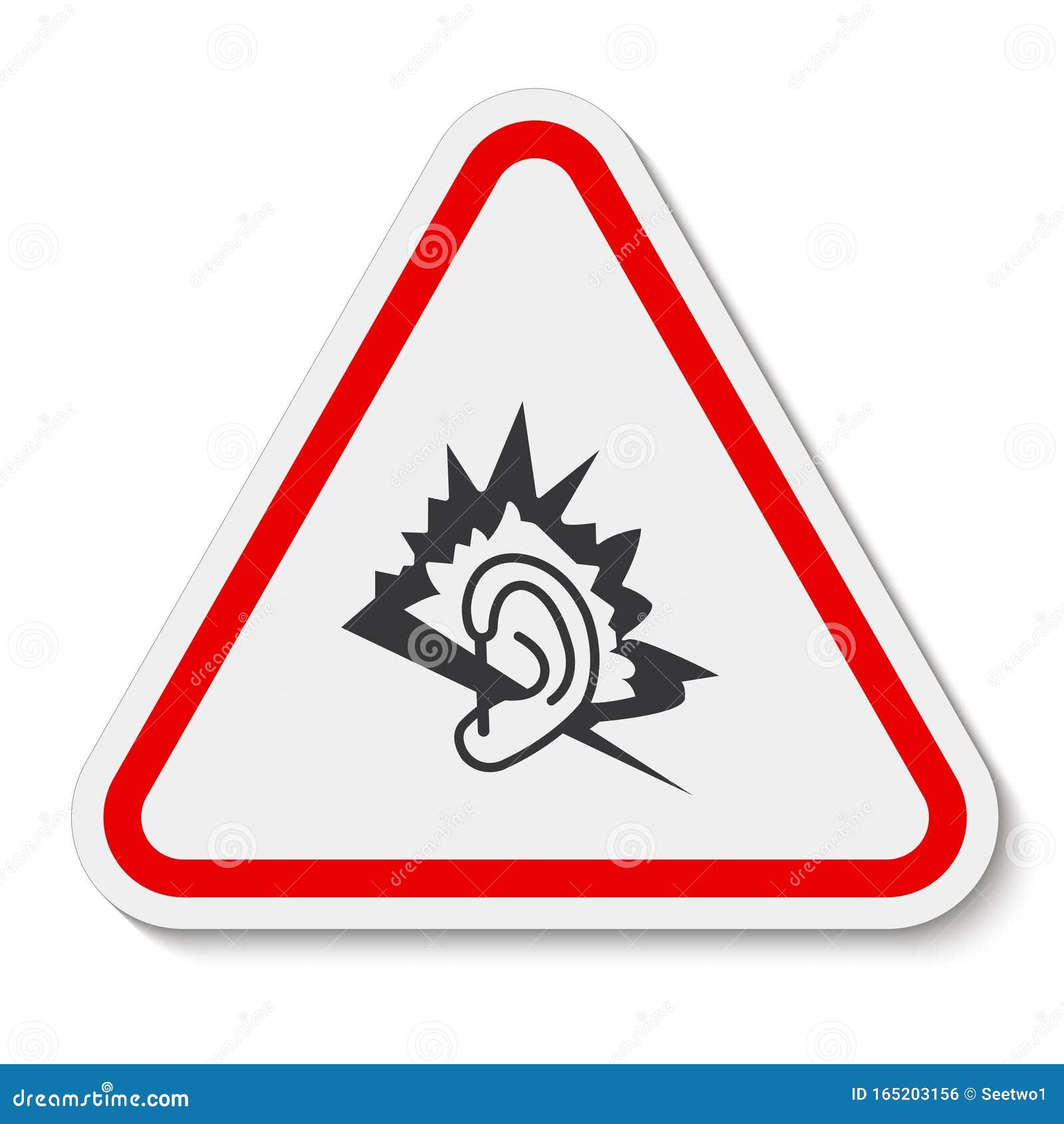 Noise Symbol Sign Isolate on White Background,Vector Illustration Stock ...