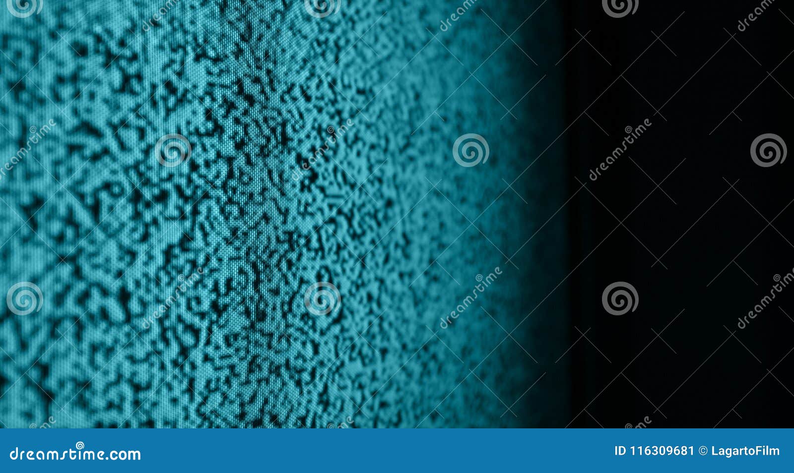 Real Analog VHS Blue Screen With Stop And Rew Actions Stock Photography ...