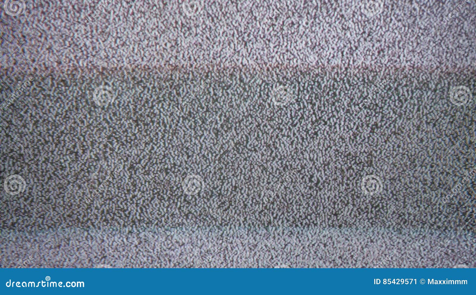 Noise Tv Interference Bad Signal Screen the Television Stock Image ...