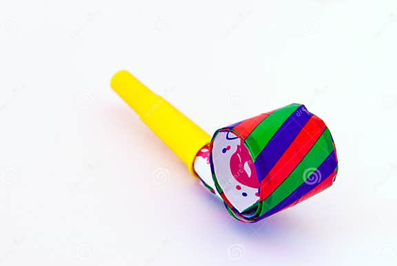 Noisemaker foto de archivo. Imagen de ocasiones, ruido - 23700056