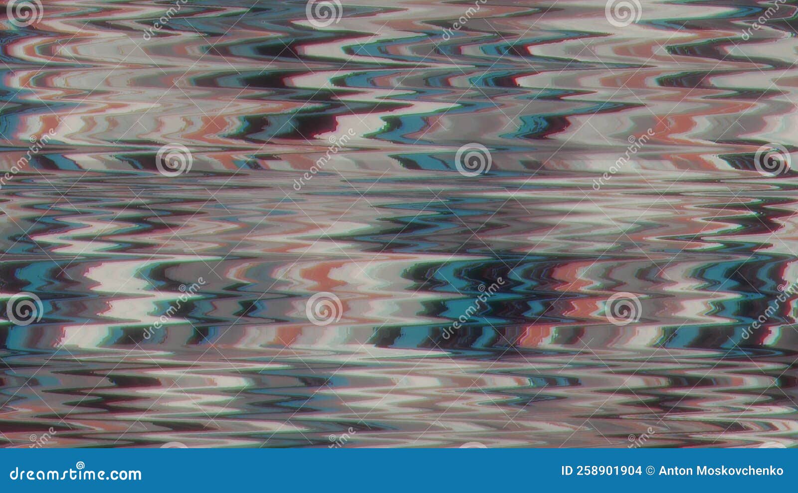 Noisy Dynamic Cyberpunk Bad Tv Effect, Psychedelic Iridescent ...