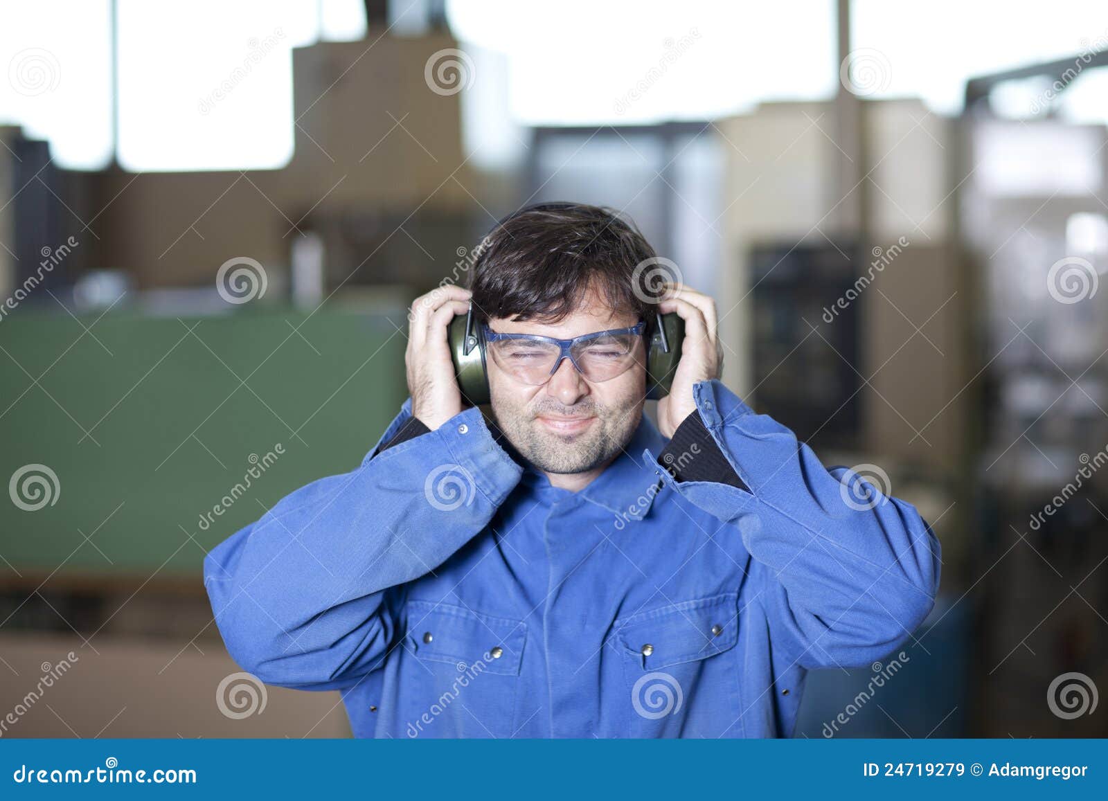 Noisy workplace stock image. Image of pain, person, people - 24719279