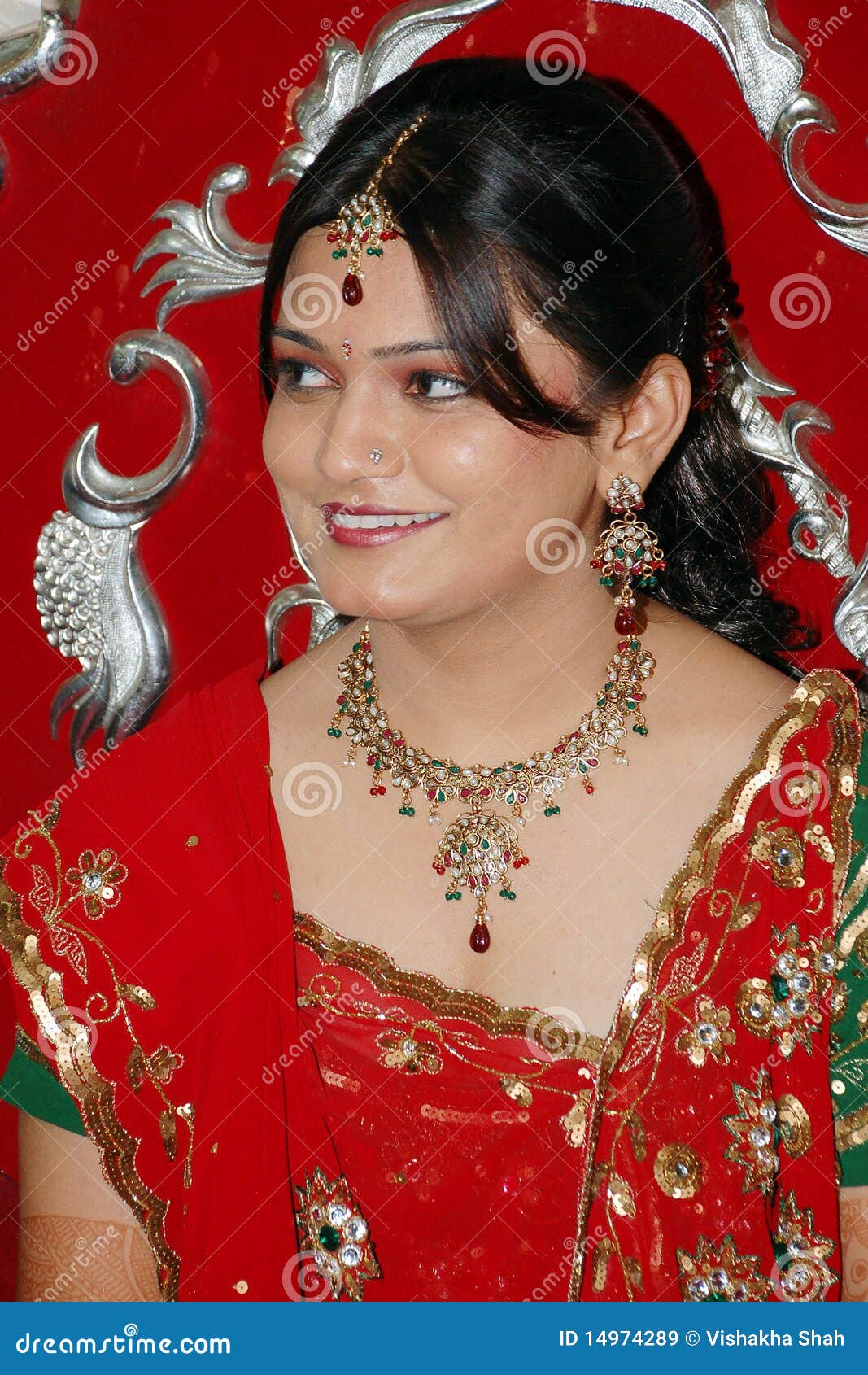 Noiva indiana imagem de stock. Imagem de cultura, tradicional - 14974289