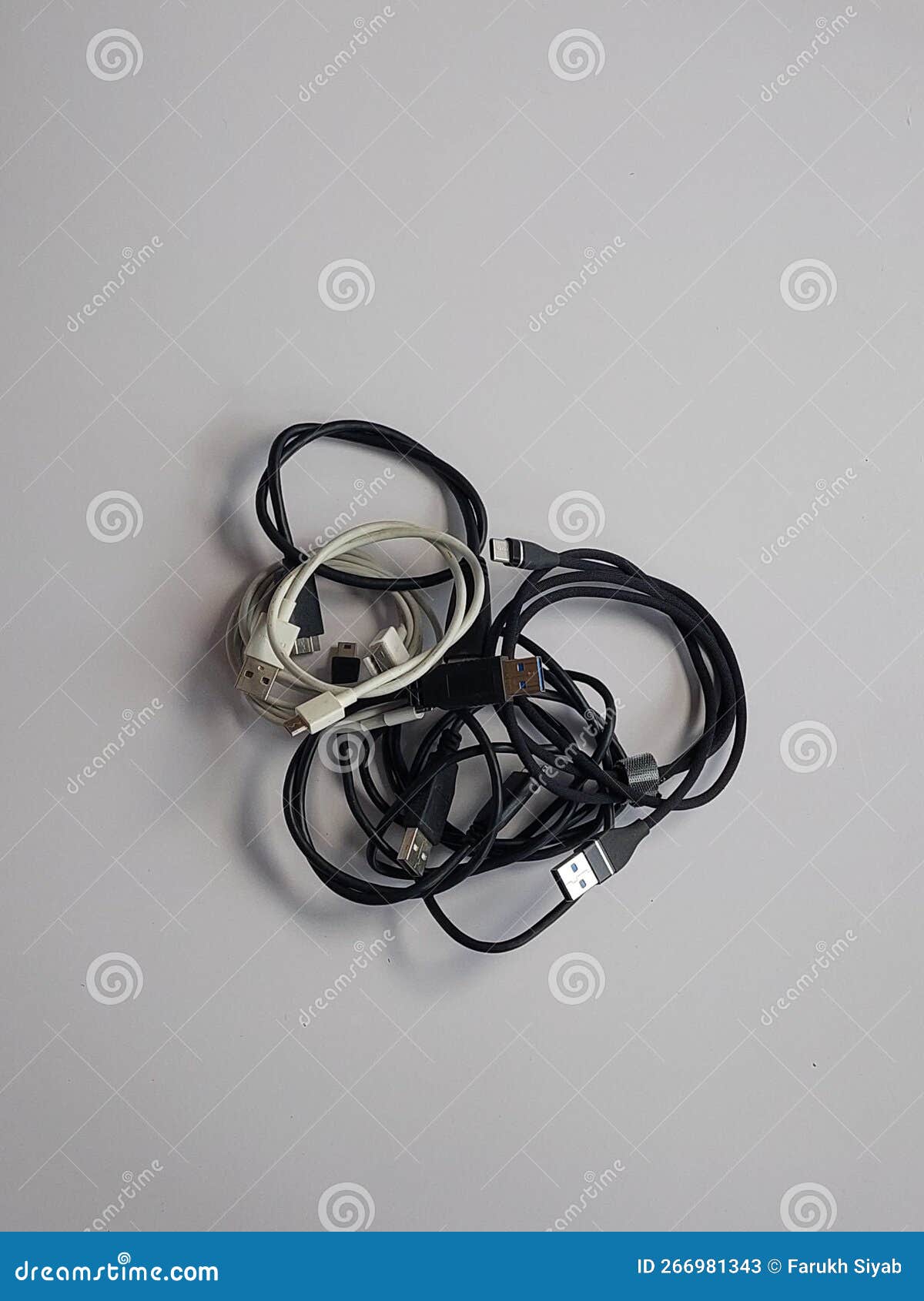 The Nokia Cell Phone Charging Cables Stock Image - Image of font, wood ...