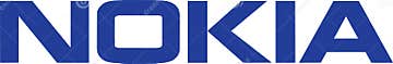 Nokia logo in Vector NOKIA editorial image. Illustration of message ...