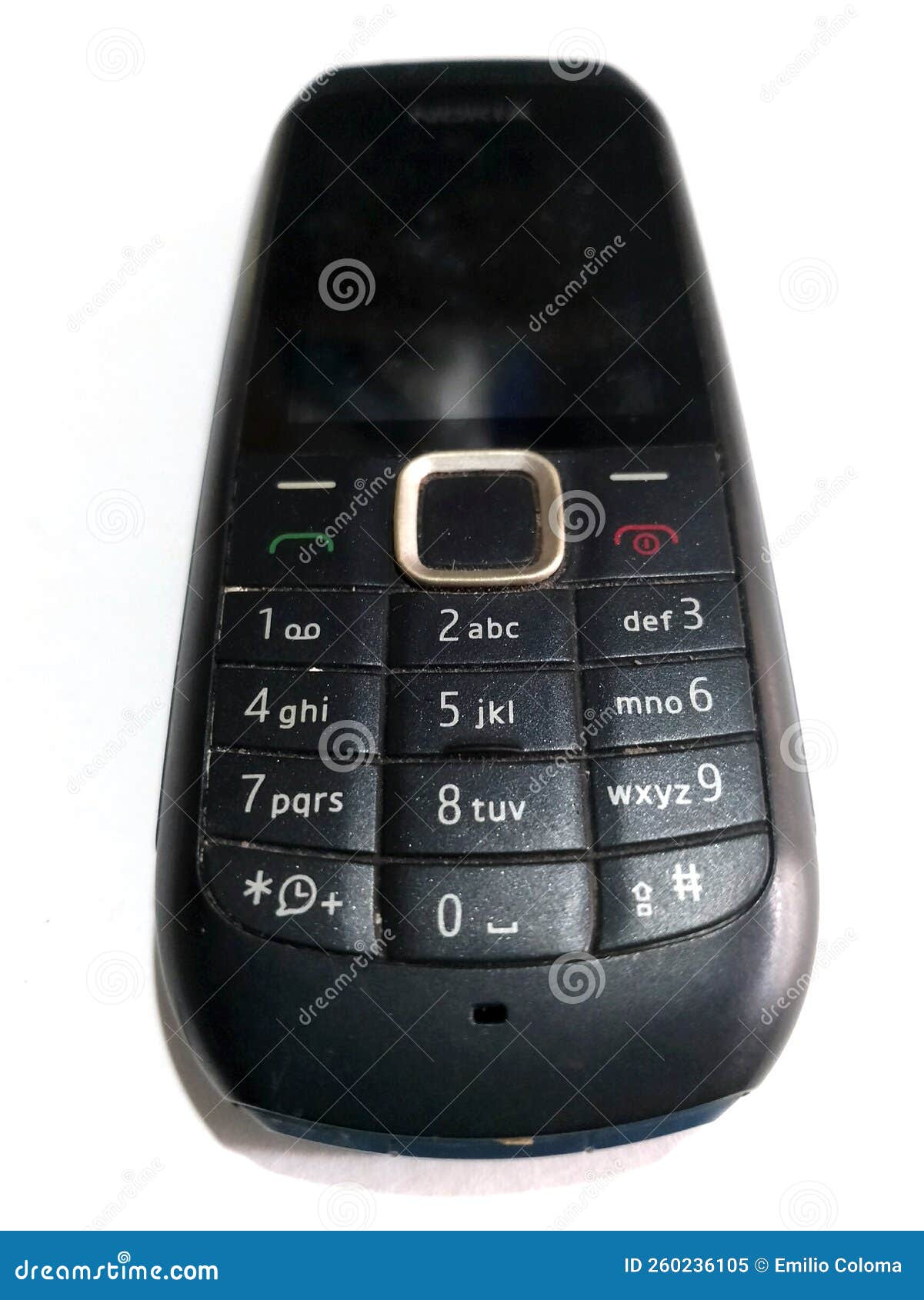 Nokia Mobile Phone Old Model Keypads Stock Image - Image of nokis ...