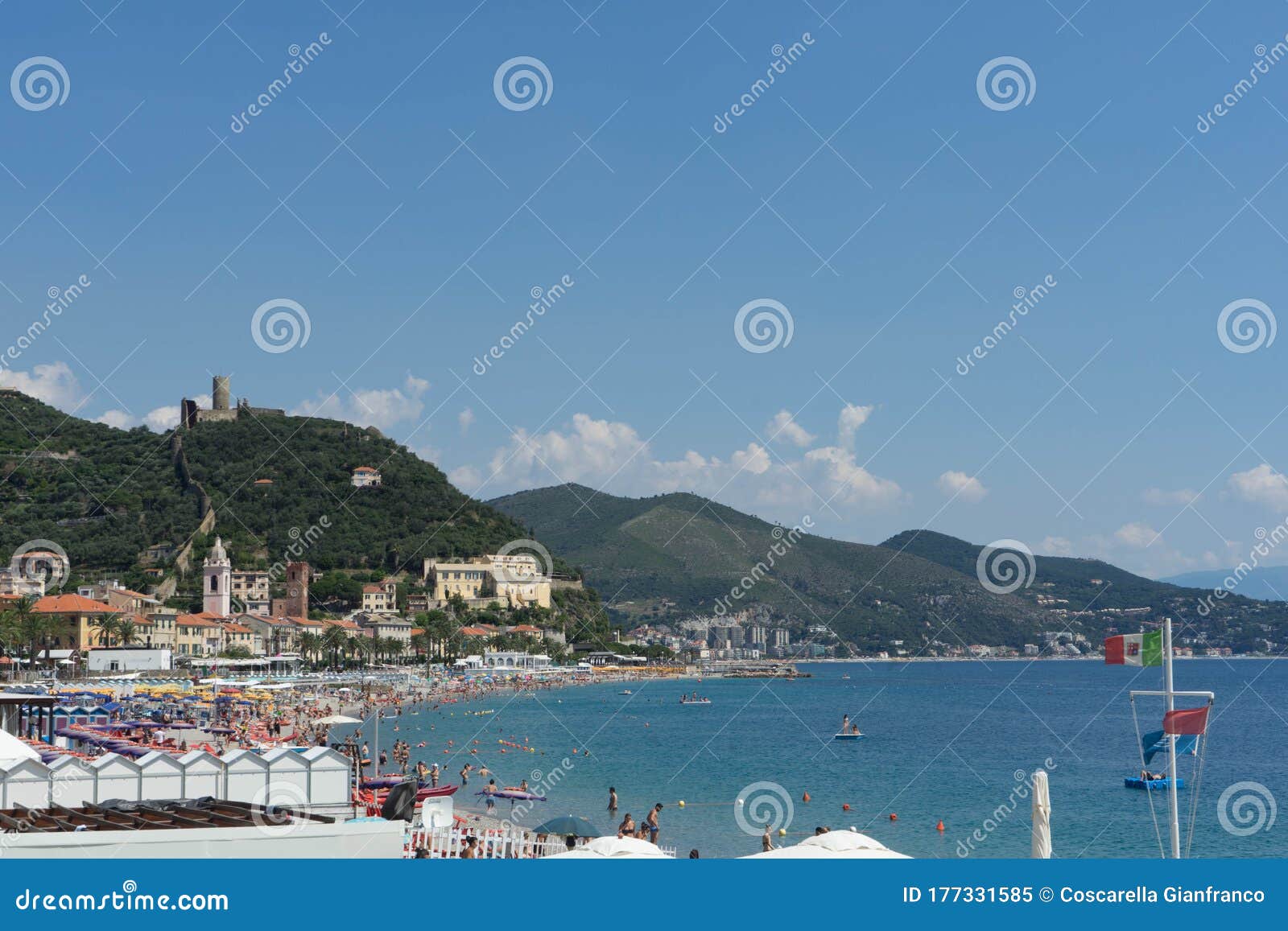 Noli, Liguria - Italy editorial image. Image of people - 177331585