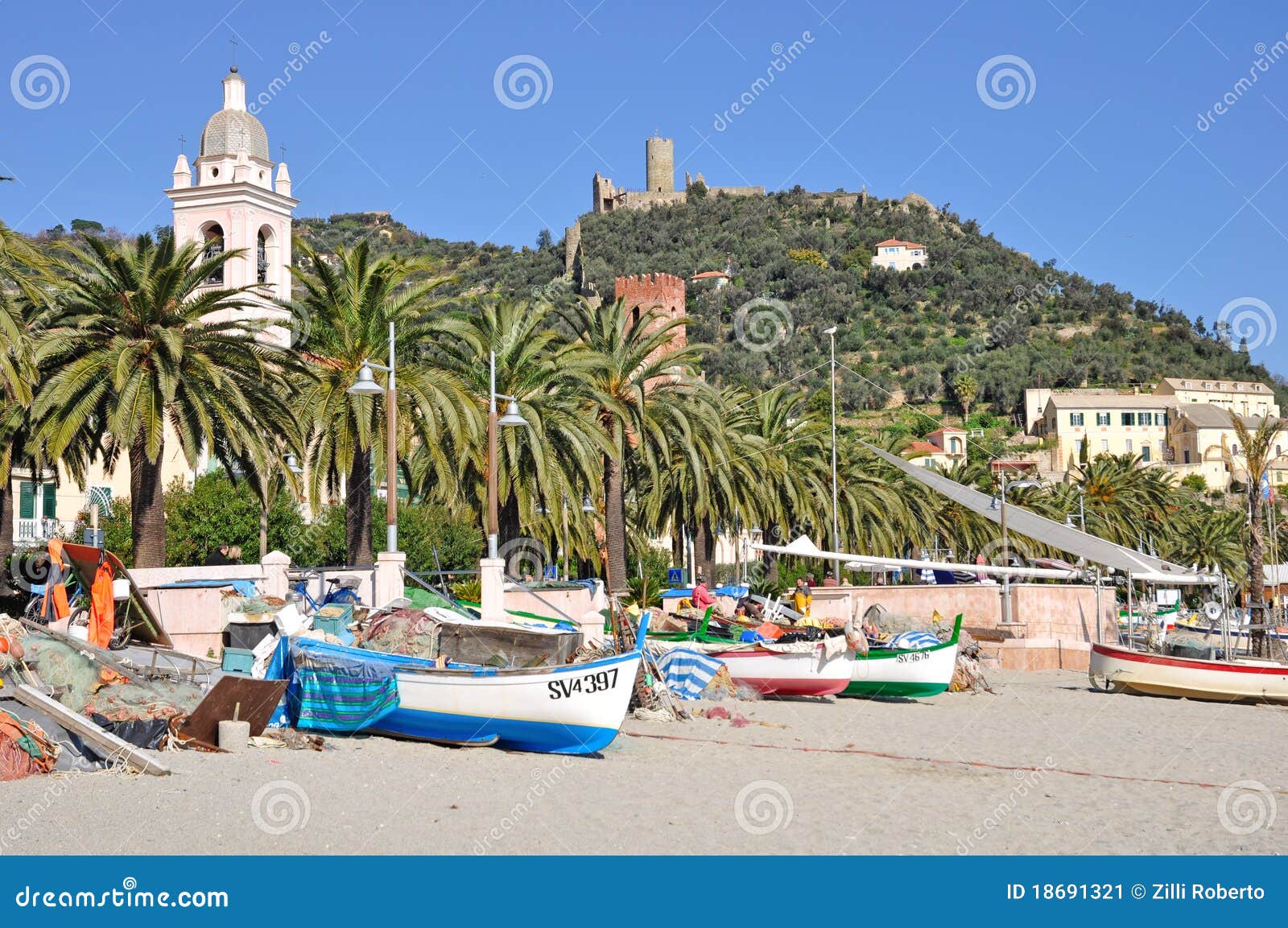 Noli, Riviera Ligure, Italy Editorial Photo - Image of wood, boat: 18691321