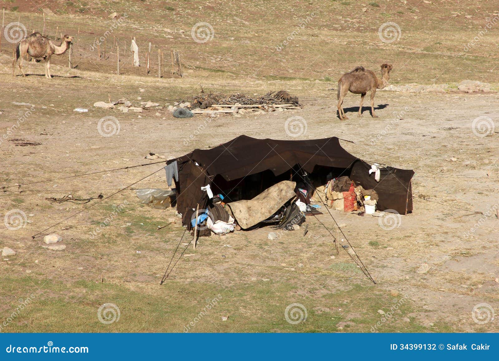 Nomad stock photo. Image of colourful, blankets, nature - 34399132