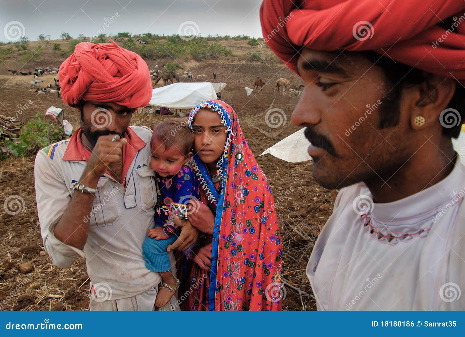 Nomad People in India editorial photo. Image of temporary - 18180186