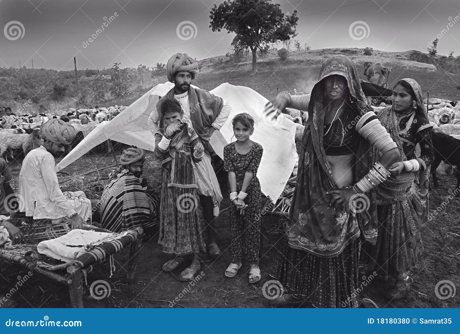 Nomad People in India editorial image. Image of horizontal - 18180380