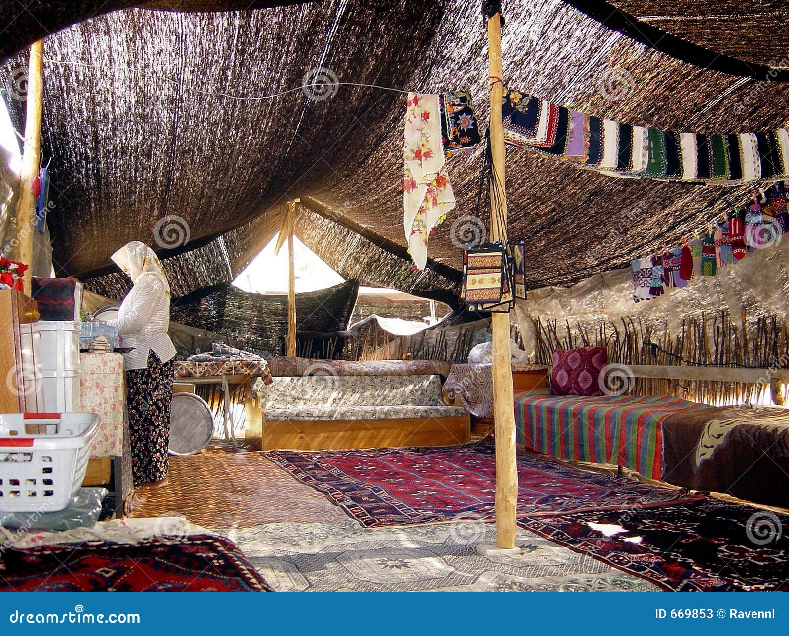 Nomadic people stock image. Image of carpet, tradition - 669853