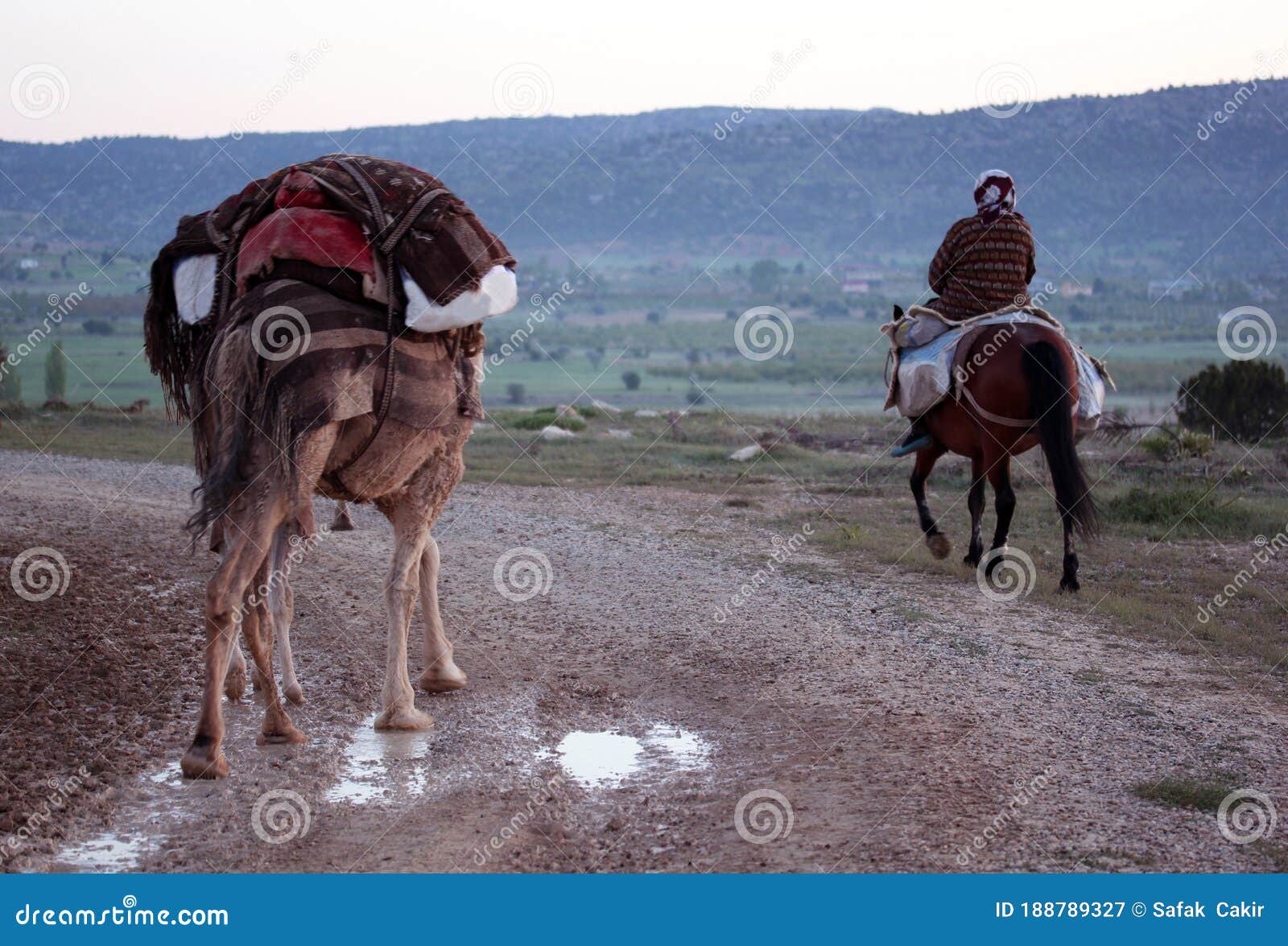 Nomadic people stock image. Image of culture, location - 188789327