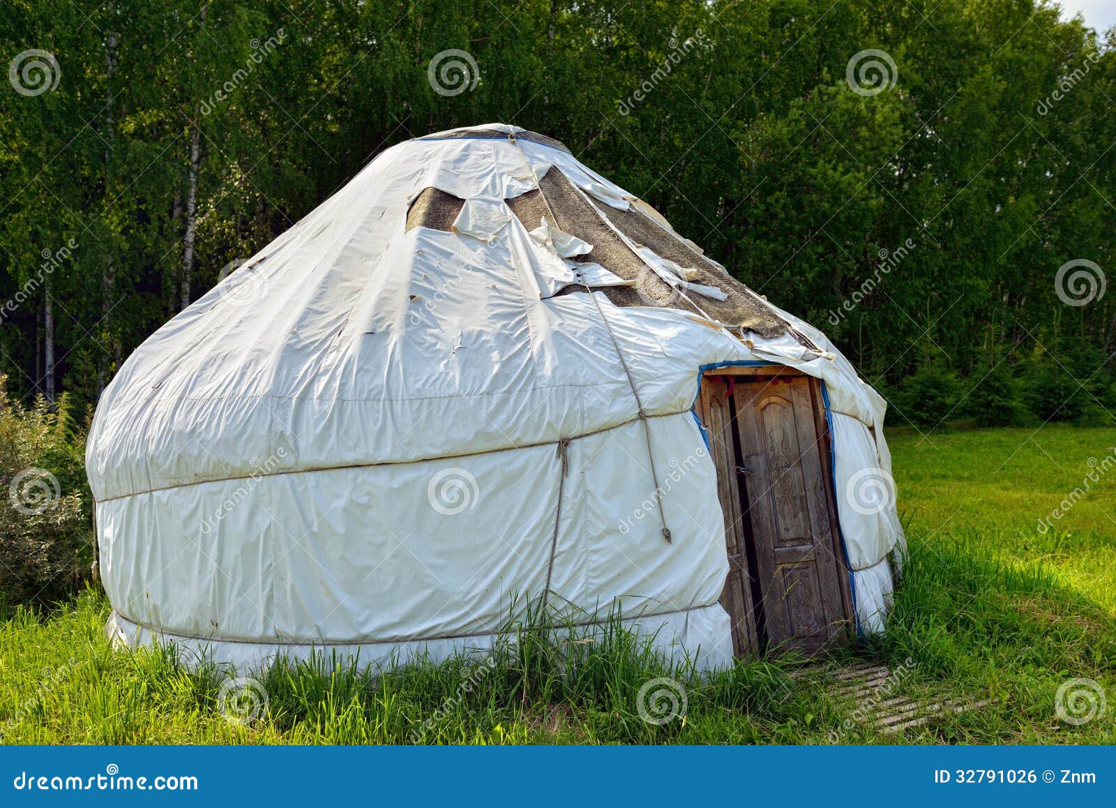 Nomadic Yurt stock photo. Image of circle, history, environment - 32791026