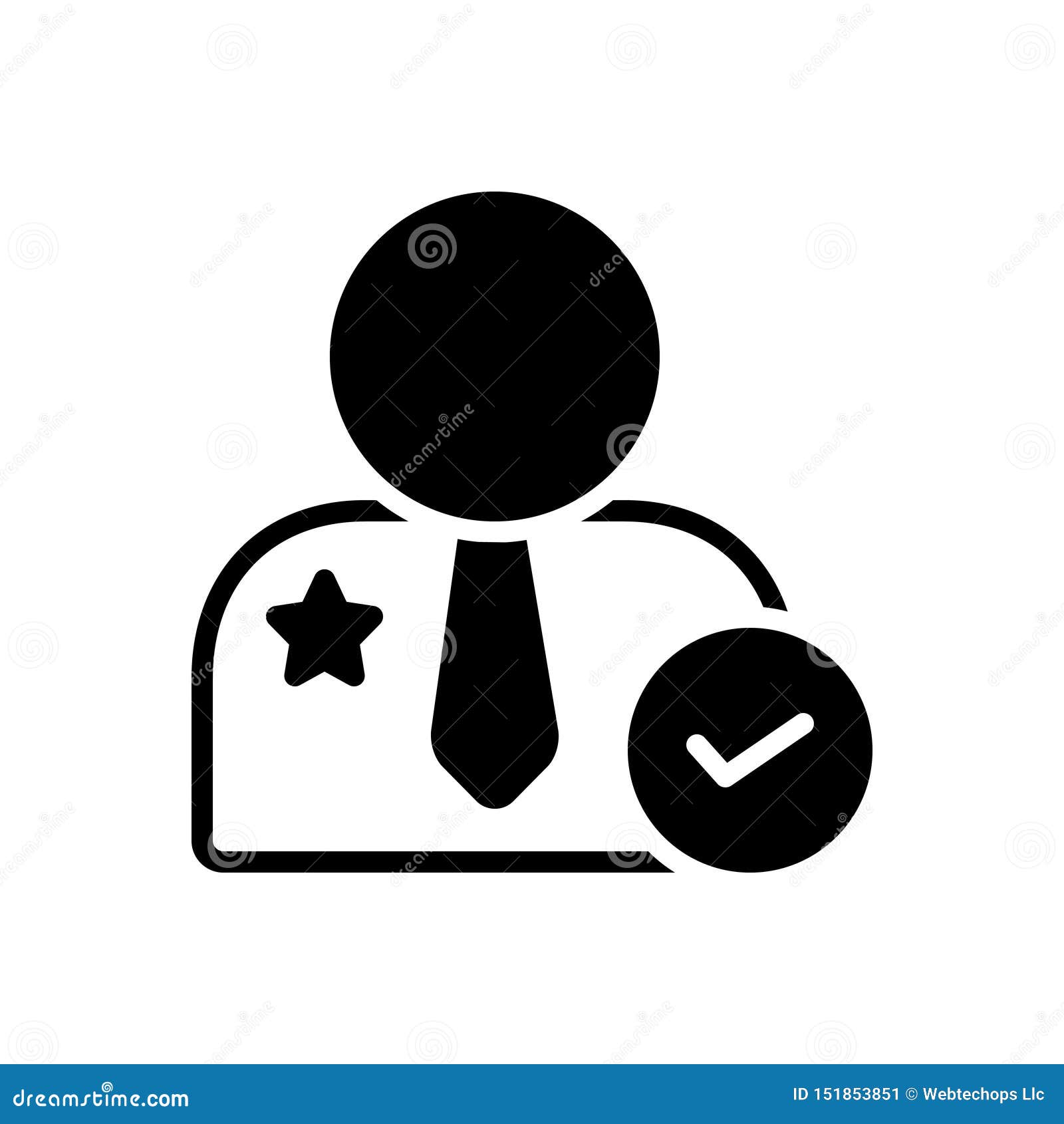 Black Solid Icon for Nominate, Propose and Transmigrate Stock Vector ...