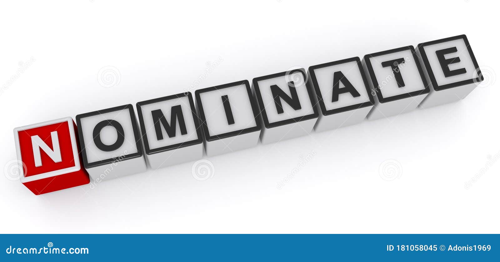 Nominate Election On A World Background, 3D Rendering. World Country ...