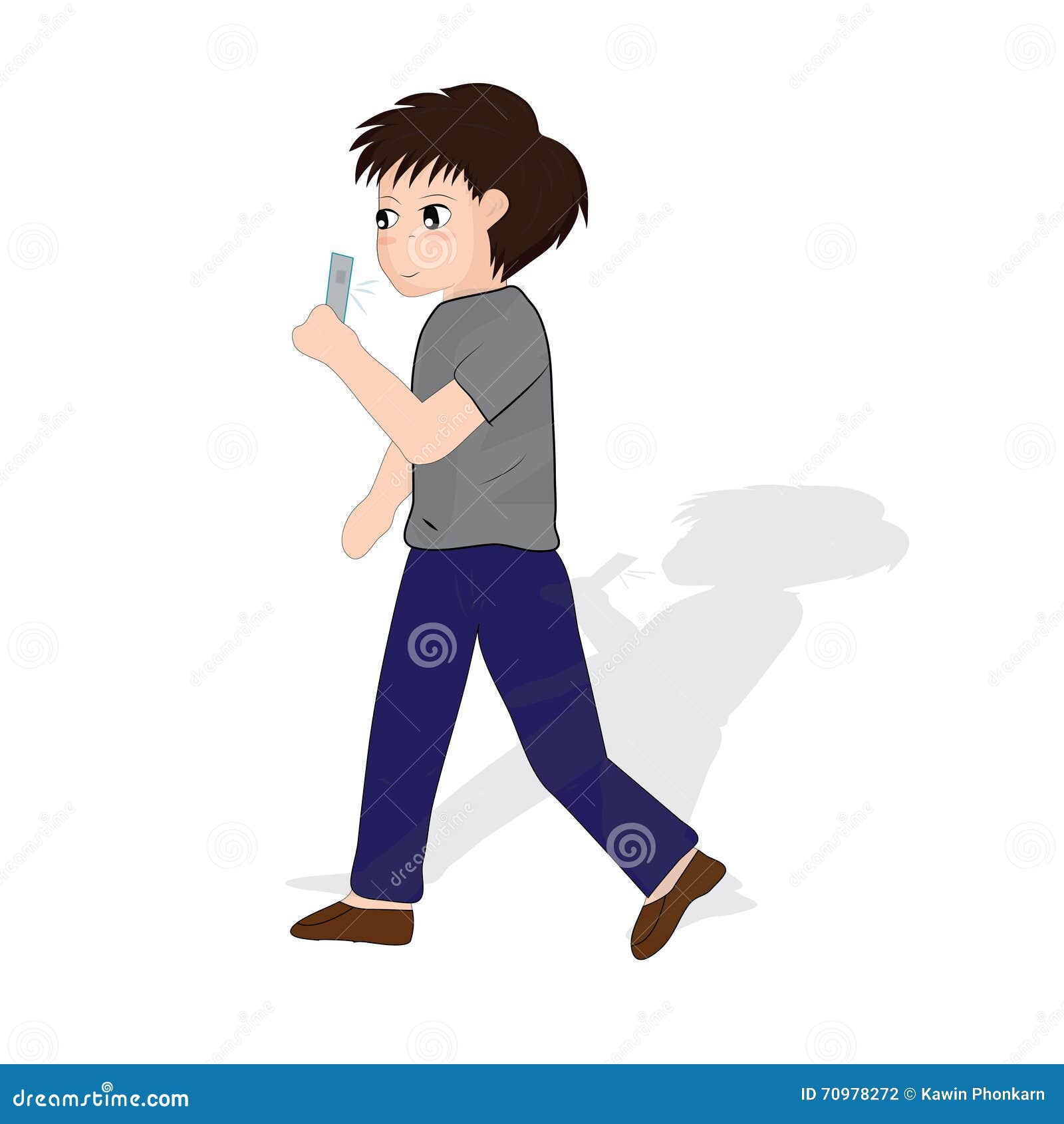 Nomophobia stock vector. Illustration of table, addiction - 70978272