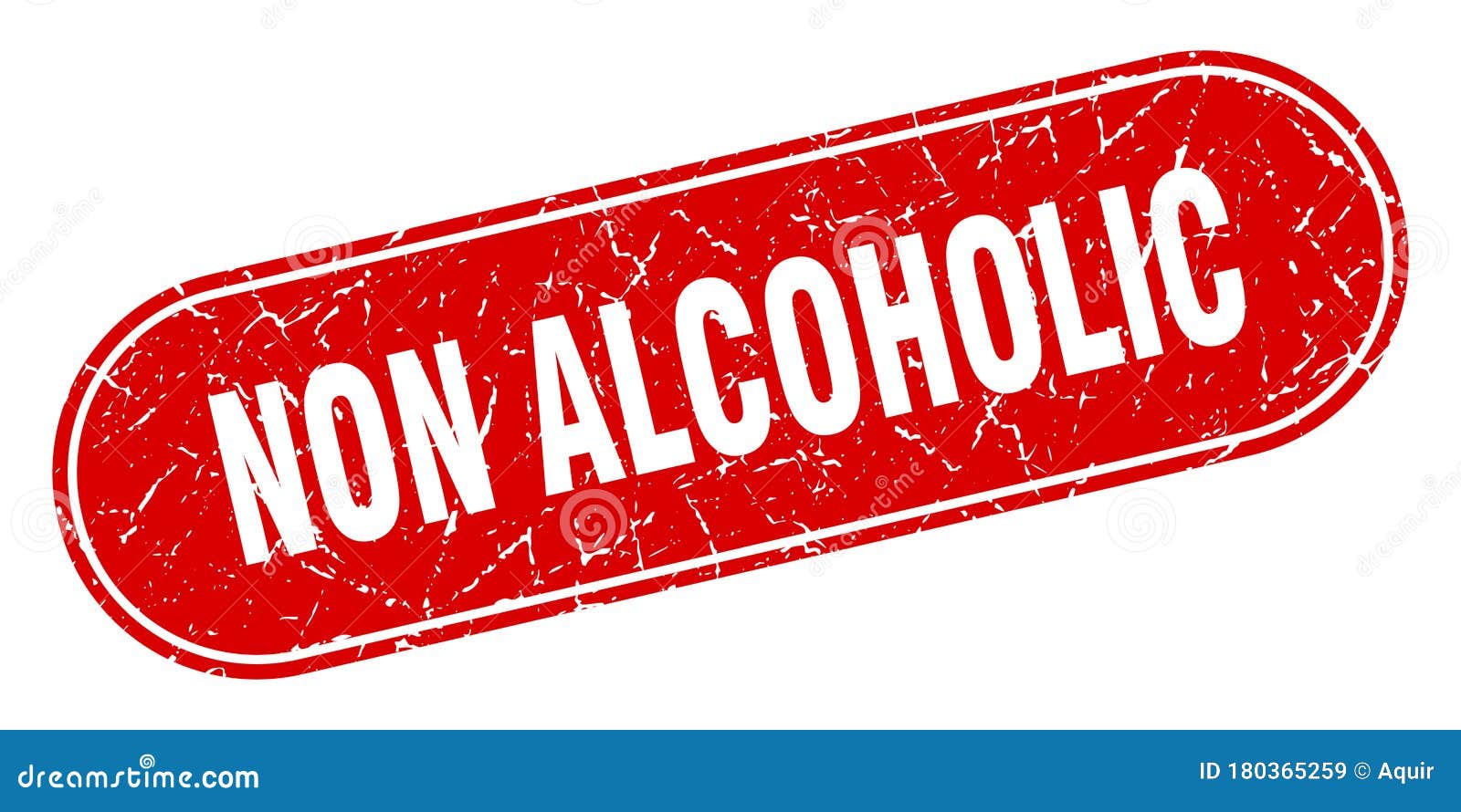 Non Alcoholic Sign. Non Alcoholic Grunge Stamp Stock Vector ...