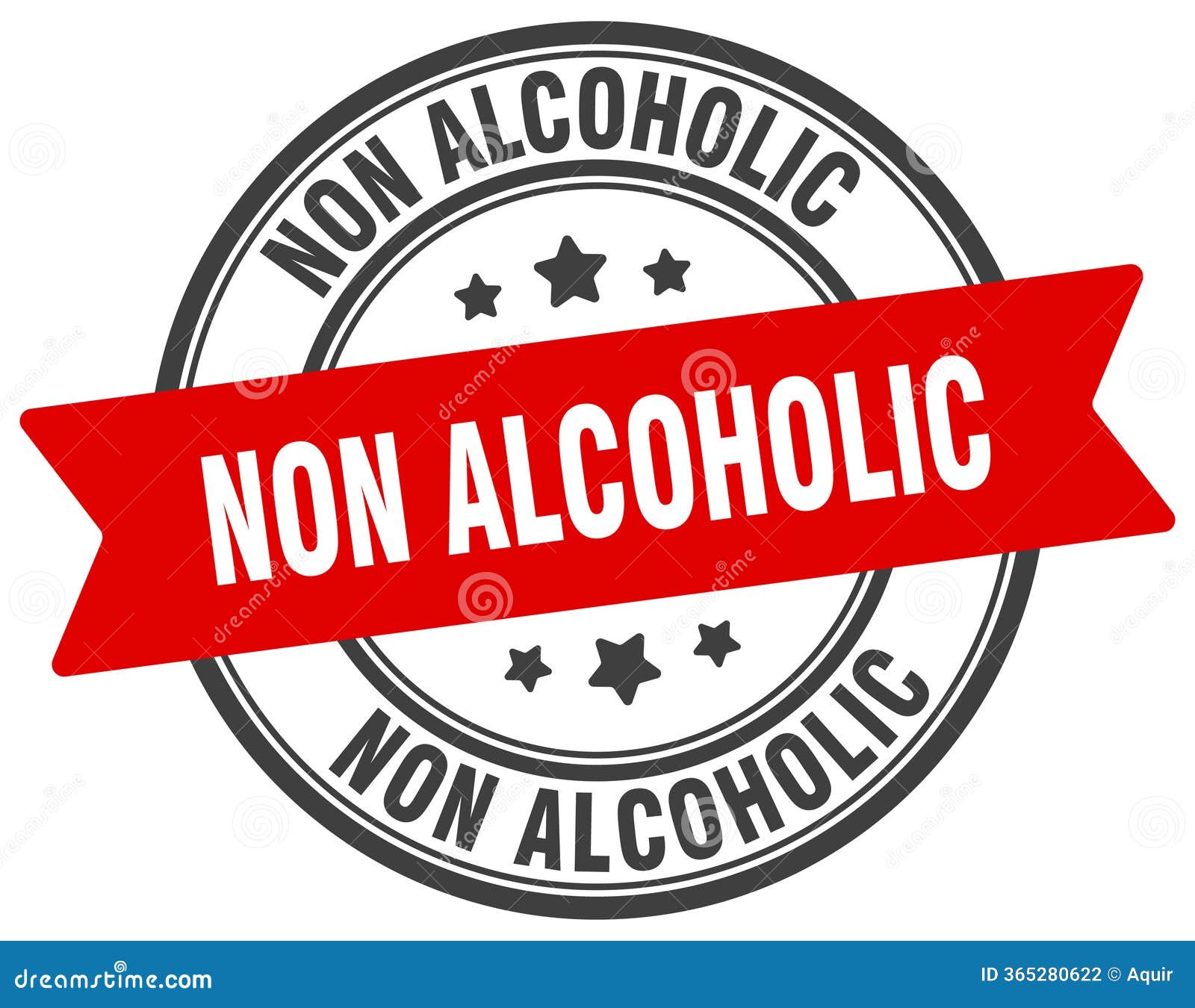 Non Alcoholic Stamp Vector Illustration | CartoonDealer.com #87604360