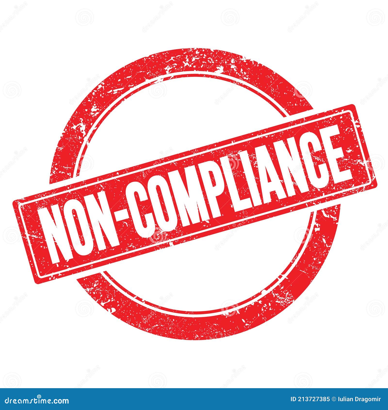 NON-COMPLIANCE Text on Red Grungy Round Stamp Stock Illustration ... NON-COMPLIANCE Text on Red Grungy Round Stamp Stock Illustration ...