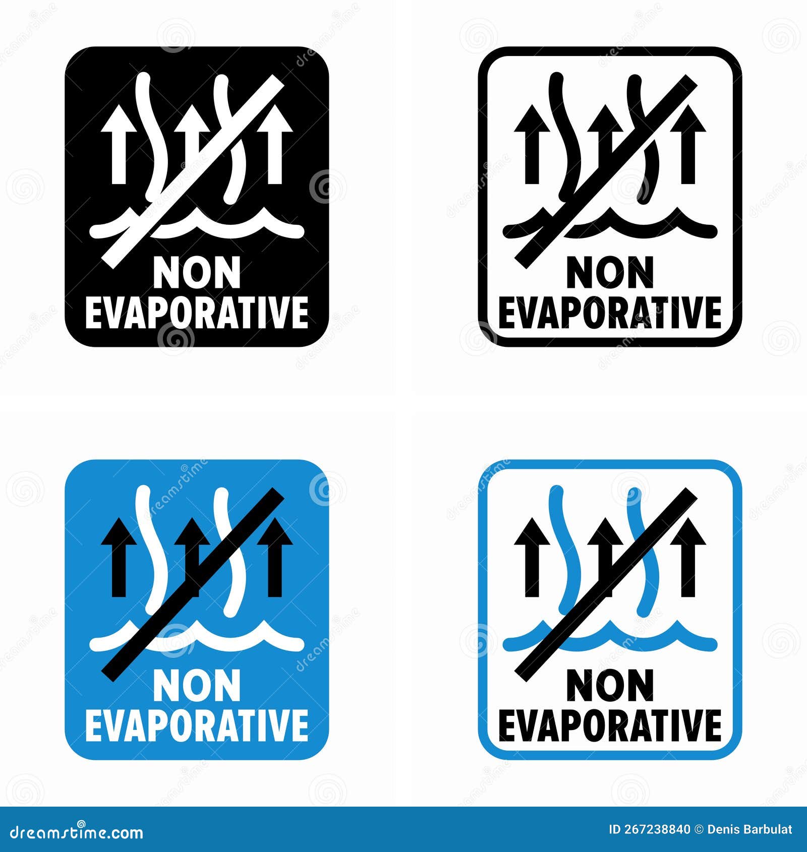 Evaporative Cooling Device Chalk White Icon On Black Background Vector ...