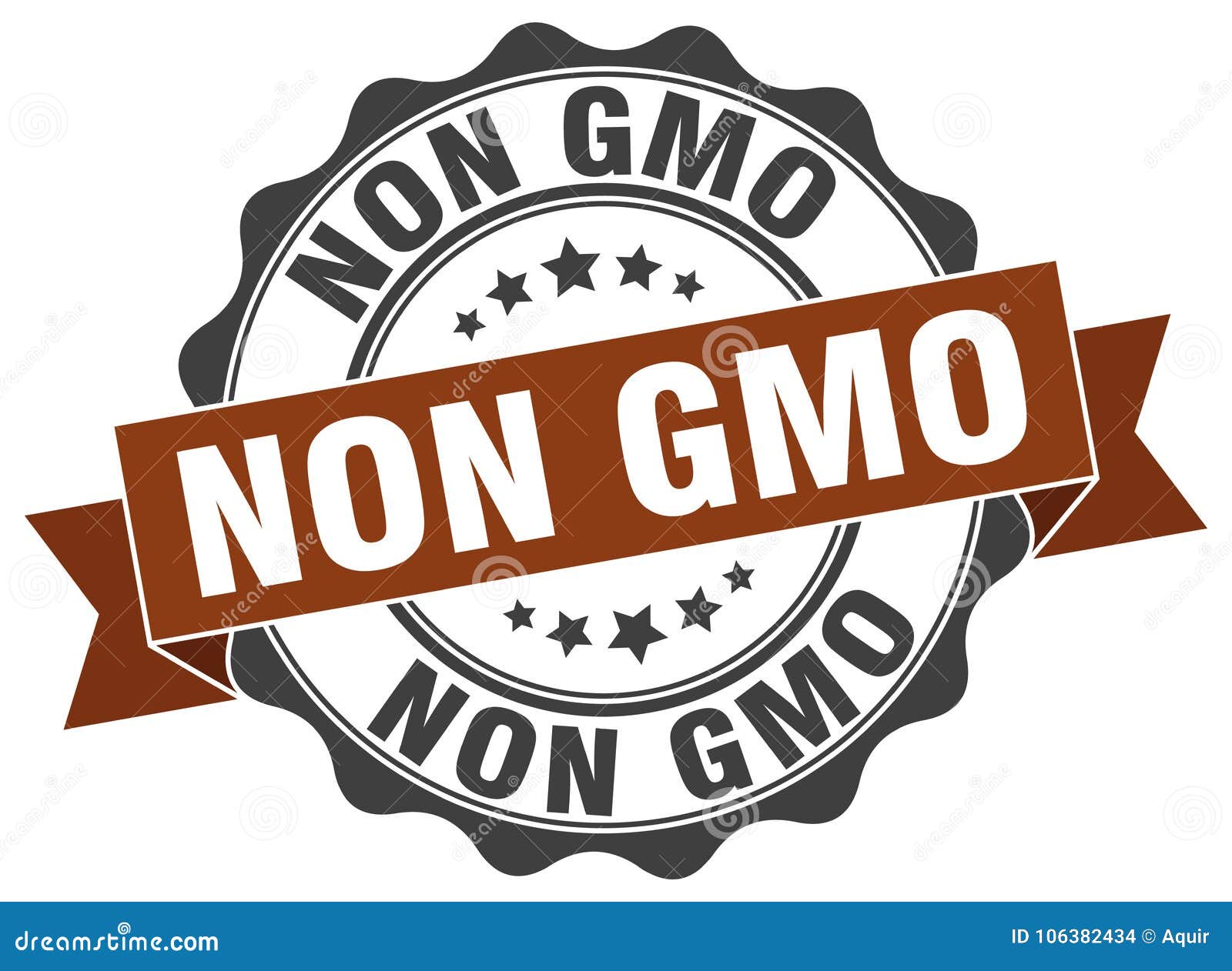 Non gmo stamp stock vector. Illustration of genetically - 106382434