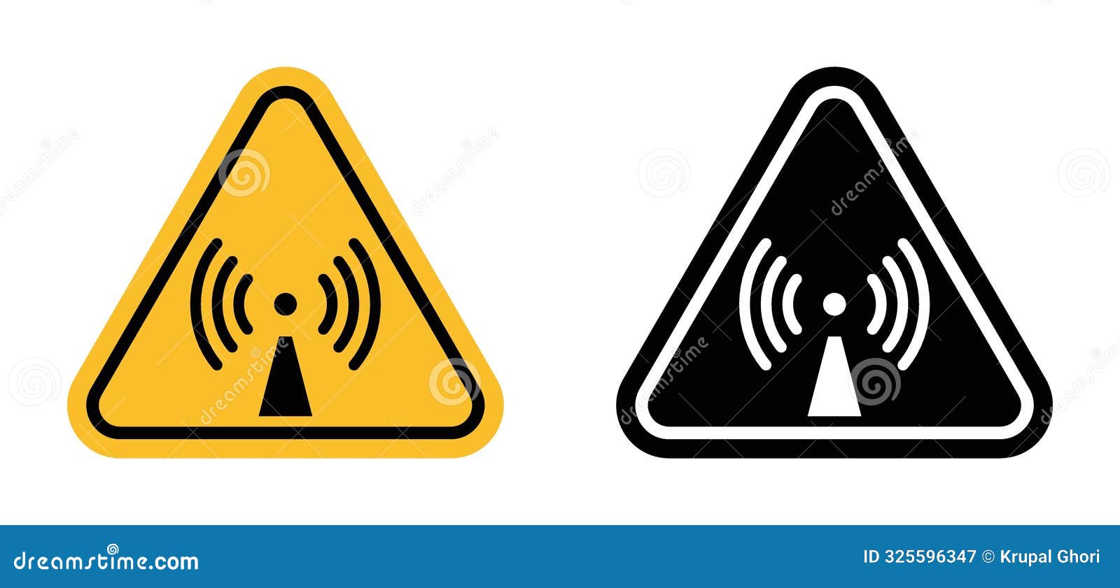 Non-ionizing Radiation Hazard Warning Indicating Potential Exposure ...