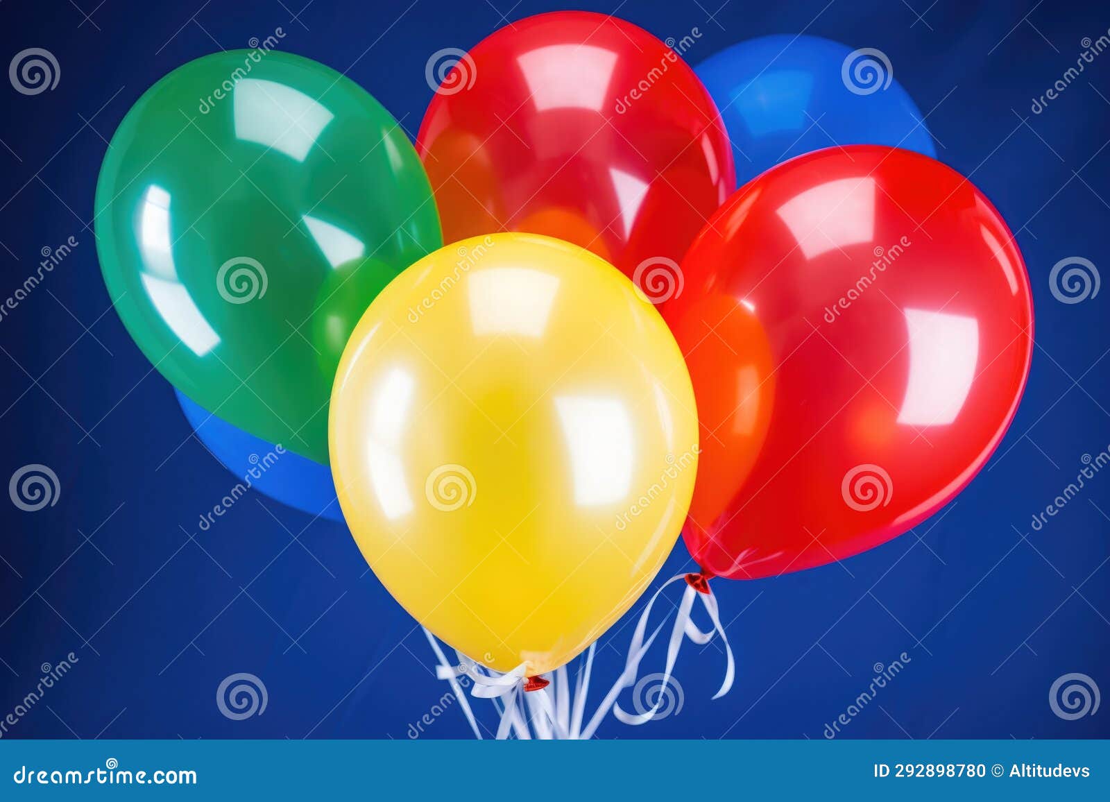 Non-latex Balloons Depicting Safe Options Stock Photo - Image of ...