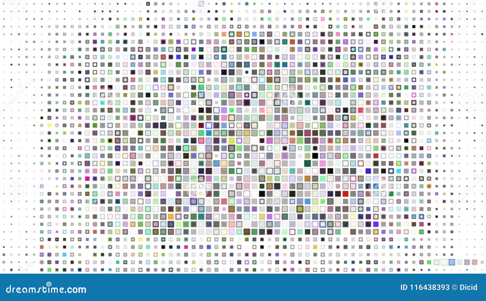 Non Overlapping Squares Abstract Background Image Stock Illustration - Illustration of ...